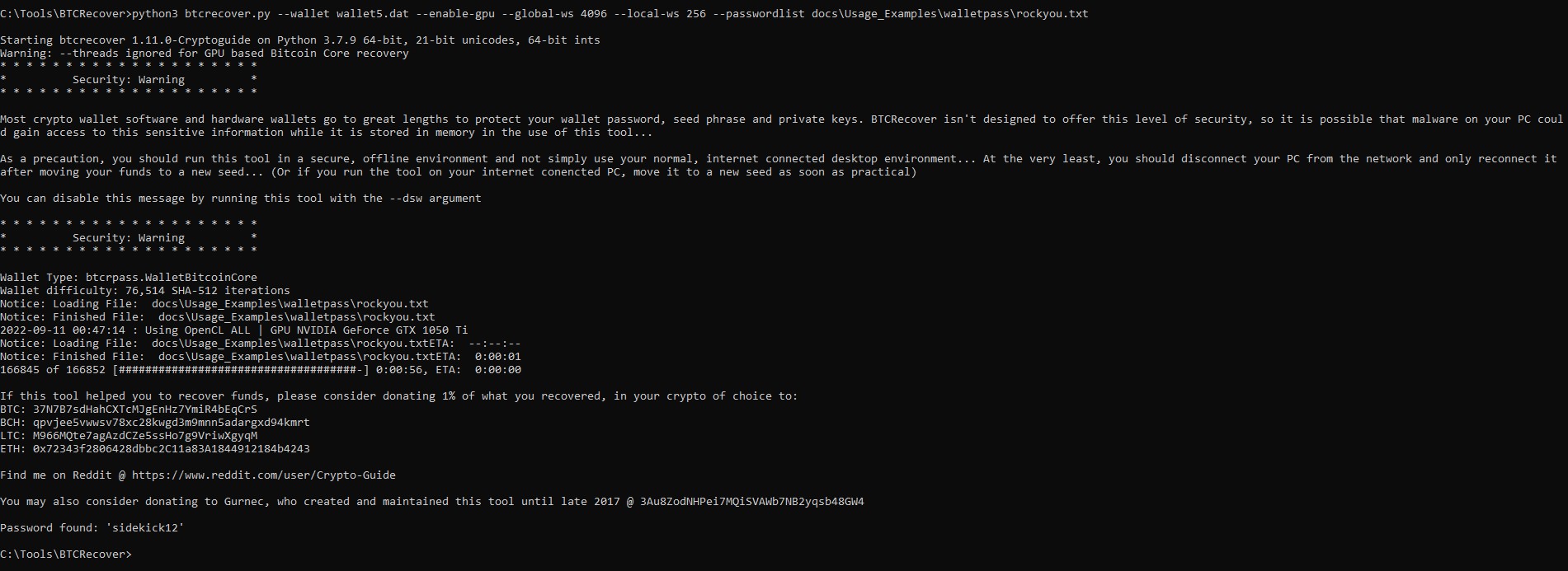 BTCRecover - cryptoxploits