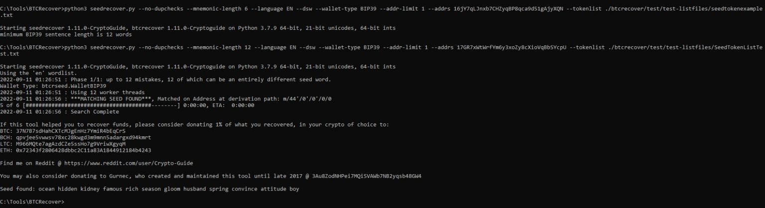 BTCRecover - cryptoxploits