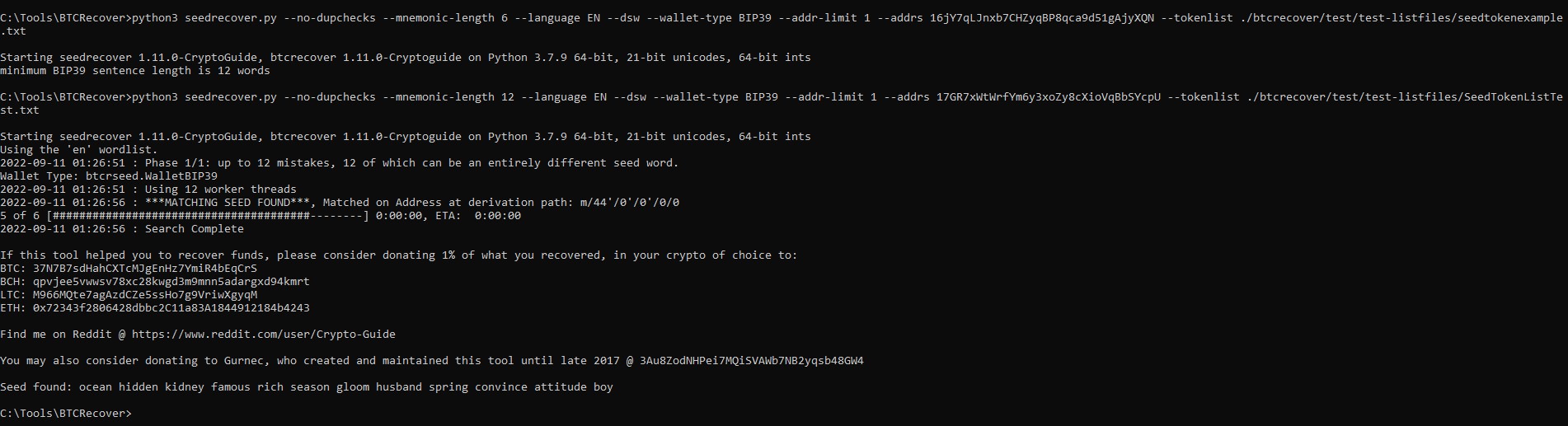 BTCRecover - cryptoxploits