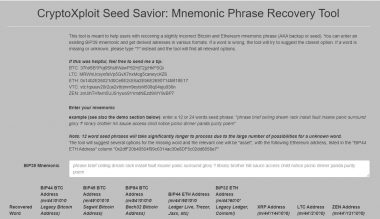 Seed Savior - cryptoxploits