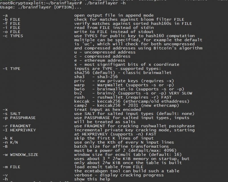 Brainflayer - cryptoxploits
