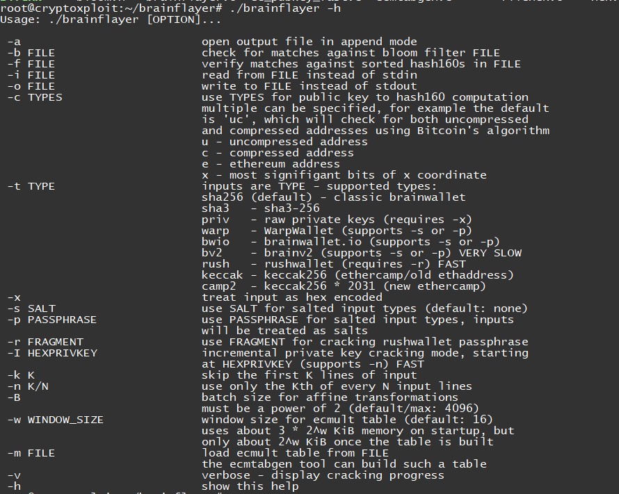 Brainflayer - cryptoxploits